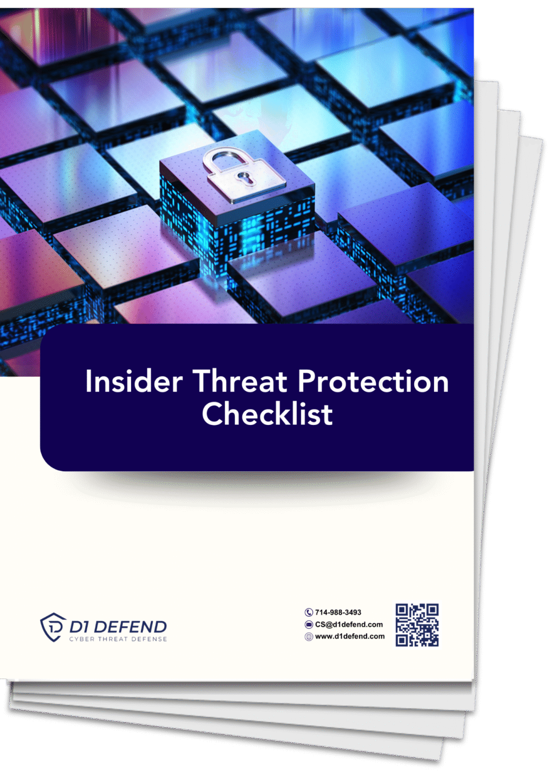Insider Threat Protection Checklist – Free Download | D1 Defend - D1 Defend